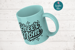 Cheer Mom SVG/PNG Bundle of 10 Designs Graphic by KayBeeSVGs · Creative ...