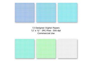 Pastel Rainbow Gingham Digital Paper Graphic by brushandbristlestudio ...