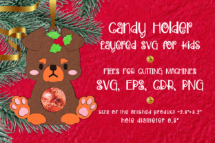 Rottweiler Dog | Candy Holder Template · Creative Fabrica