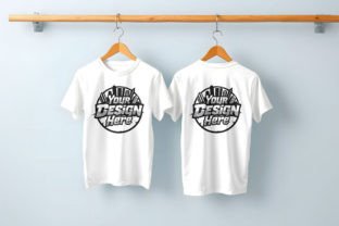 Double-sided T-shirt Mockup PSD Graphic by Rami's design · Creative Fabrica