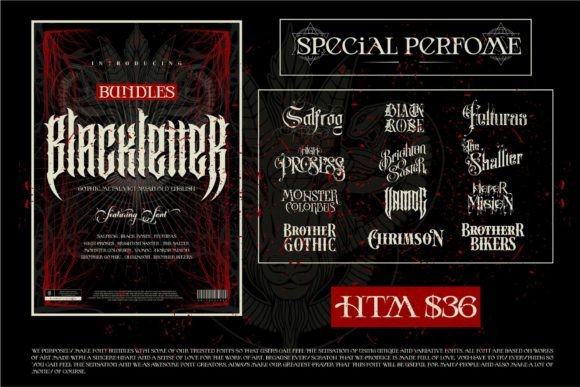 Bundles Blackletter Font by ismanayuda · Creative Fabrica