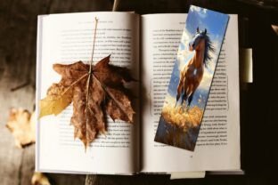 Wild Horse Mustang Bookmarks Bookmark Graphic by Sany O. · Creative Fabrica