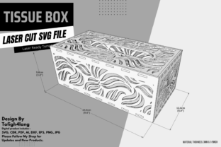 Tissue Box Laser Cut File, SVG File, Box · Creative Fabrica