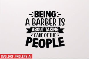 Barber SVG T-Shirt Designs Graphic by Teebusiness41 · Creative Fabrica