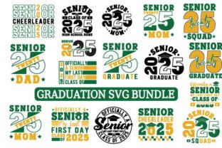 Class of 2025 Graduation Svg Bundle Graphic by Svg Design Hub ...