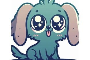 🐶 a Puppy-like Baby Monster with Floppy Gráfico por LINEART3 · Creative ...