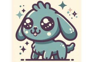 🐶 a Puppy-like Baby Monster with Floppy Gráfico por LINEART3 · Creative ...