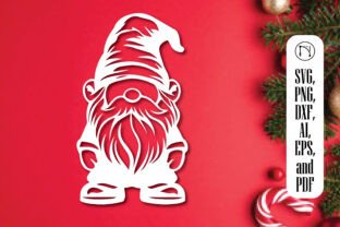 Paper Cut Gnome SVG Cut File Bundle · Creative Fabrica