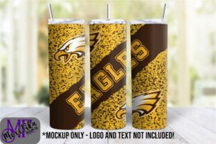 Brown & Gold Tumbler Backgrounds PNG Graphic by MoxiFikaDesignCo ...