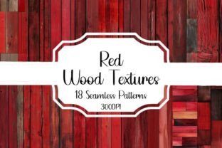 Red Wood Textures Seamless Graphic by printablesbyfranklyn · Creative ...