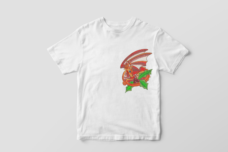Dragon Embroidery Design · Creative Fabrica