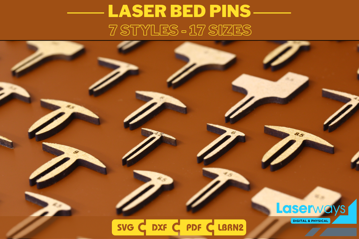 Laser Bed Honeycomb Pins, Tray Pegs · Creative Fabrica