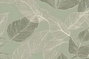 Sage Boho Pattern Digital Paper Graphic by busydaydesign · Creative Fabrica