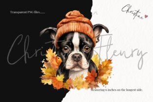 Fall Dogs Clipart, Fall PNG Graphic by Christine Fleury · Creative Fabrica