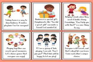 Social Story Using Nice Words Graphic by STORYKIDS · Creative Fabrica