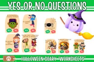 Halloween Yes or No Questions for Kids Graphic by Home and Hug ...