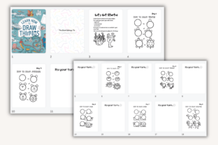 Learn How to Draw Cool Things 27-Days Graphic by Nora as · Creative Fabrica