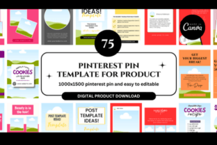 Pinterest Template Bundle Graphic by FolieDesign · Creative Fabrica