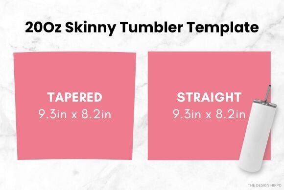 5048 Tumbler Wrap Template Designs & Graphics
