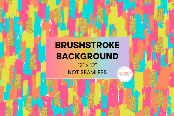 Bright Christmas Brushstroke Background Graphic by Morgan Day Designs ...