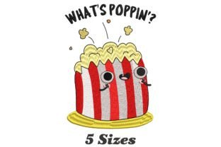 Popcorn What's Poppin · Creative Fabrica