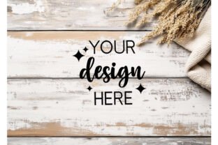 Rustic Flat Lay Mockup Background Graphic by DailyMockups · Creative ...