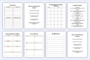 Editable Dream Journal Canva Template Graphic by KDP GALLERY · Creative ...