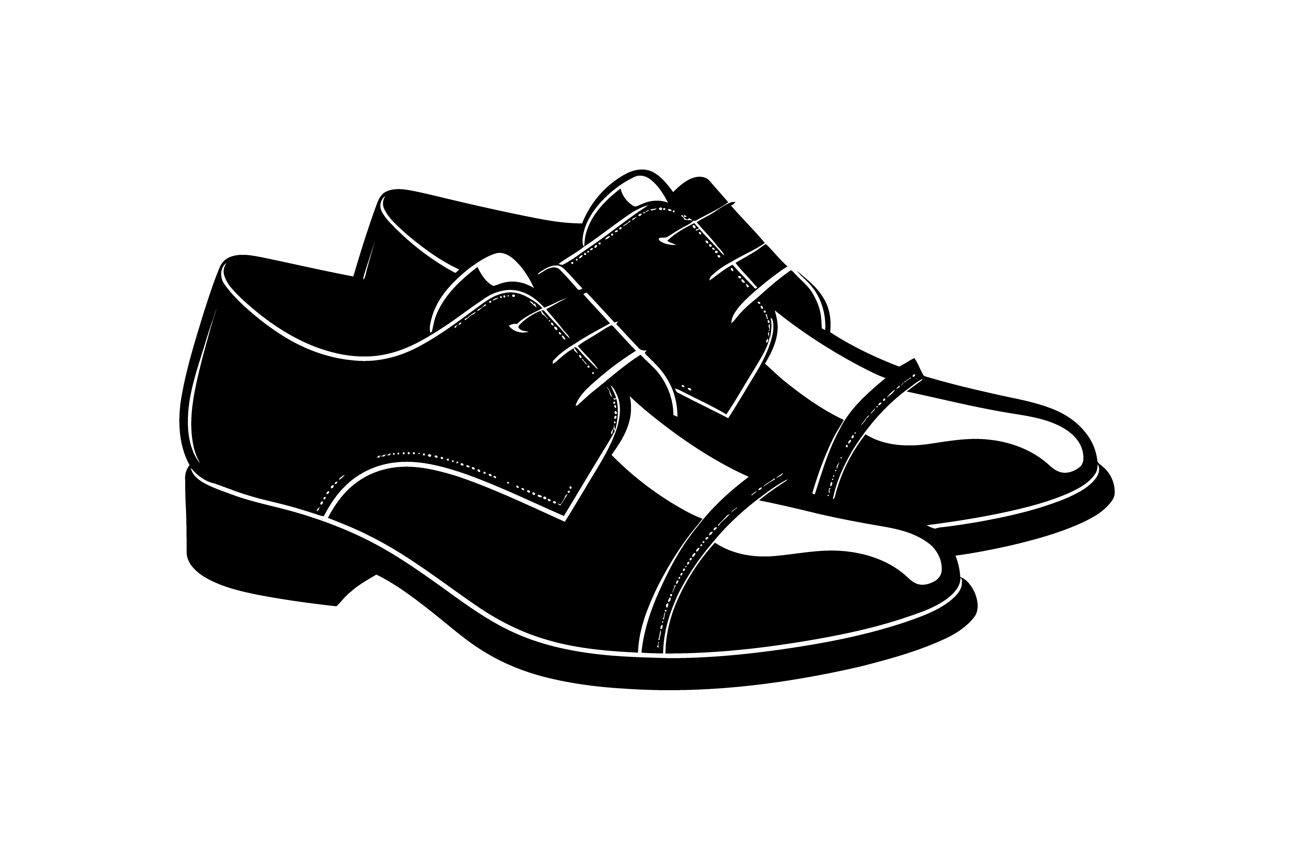Silhouette of Shoes, Footwear Illustrati Graphic by fijulanam468 ...