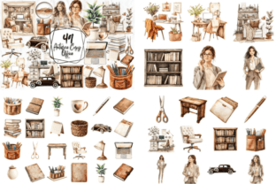 Cozy Clipart Big Bundle Graphic by Markicha Art · Creative Fabrica