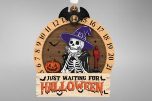 Halloween Countdown Laser Cut File Svg Graphic by Lasercutiny ...