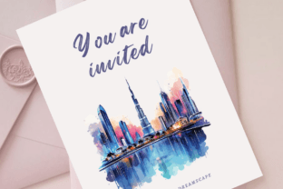Watercolor Dubai PNG Bundle Graphic by SapphireDreamscape · Creative ...