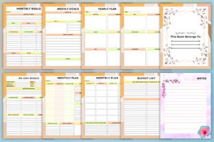 Editable 2025 My Goal Planner Interior Graphic by munjixpro · Creative ...