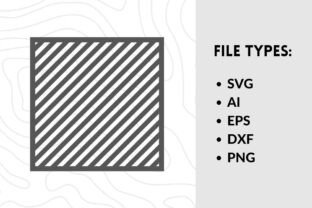 Diagonal Stripes Pattern Stencil Graphic by craftherway · Creative Fabrica