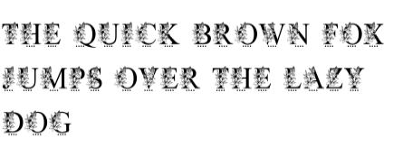 Betty Flowers Monogram Font by utopiabrand19 · Creative Fabrica