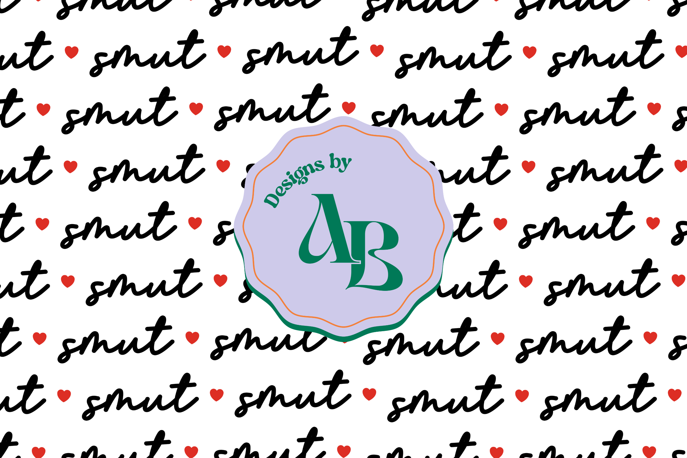 Smut Bookish Seamless Pattern Graphic by Designs X Ashley Bexar ...