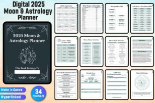 Digital 2025 Moon & Astrology Planner Graphic by KDP GRAVITY · Creative ...
