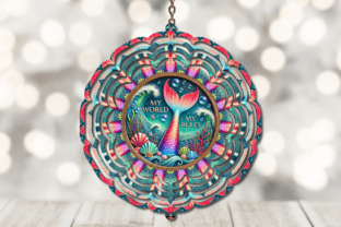 My World My Rules Mermaid Wind Spinner Graphic by TCSP Designs ...