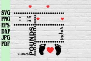 Blank Template Baby Birth Statistics Graphic by Treasures In June ...
