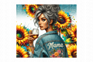 Mama Tumbler Wrap Digital Download Graphic by Maya Print Design ...
