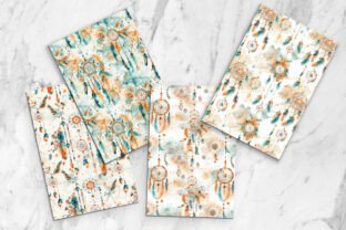 23 Boho Dream Catchers Patterns Graphic by MettoDigitalPaperArt ...