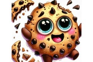 🍪 a Chocolate Chip Cookie Baby Monster Gráfico por Creativeguru ...
