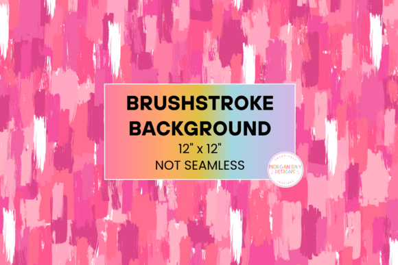 Bright Christmas Brushstroke Background Graphic by Morgan Day Designs ...