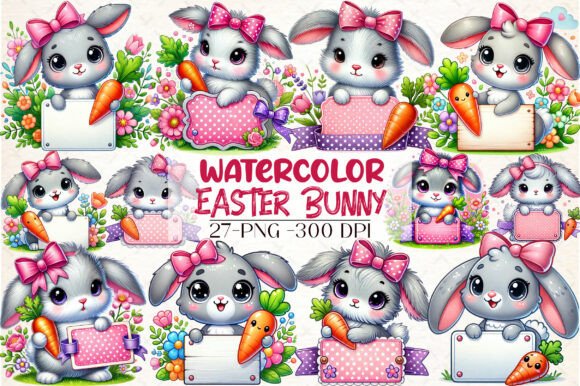 The Easter Mega Clipart Bundle Bundle · Creative Fabrica