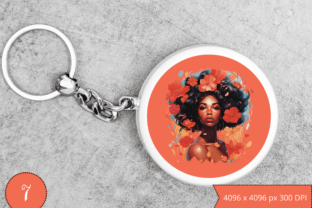 Afro Black Woman Butterfly Floral PNG Graphic by My Creative Pencil ...