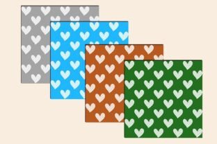 Pastel Grid Heart 4 Seamless Pattern Graphic by daisy world · Creative ...