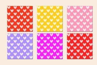 Pastel Grid Heart 4 Seamless Pattern Graphic by daisy world · Creative ...