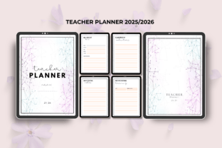 Teacher Planner 2025-2026 Graphic by HEARTSinRED · Creative Fabrica