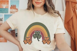 Retro St Patrick's Rainbow SVG, Rainbow Graphic by monster · Creative ...