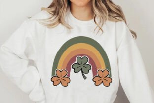 Retro St Patrick's Rainbow SVG, Rainbow Graphic by monster · Creative ...