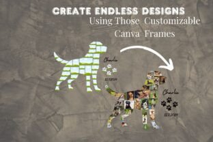 Labrador Retriever Dog Photo Collage Graphic by Digital Neverland ...